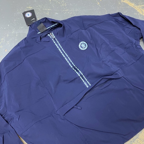 Nike | Jackets & Coats | Nike Chelsea Fc Soccer Windbreaker Ci924498 Xl ...